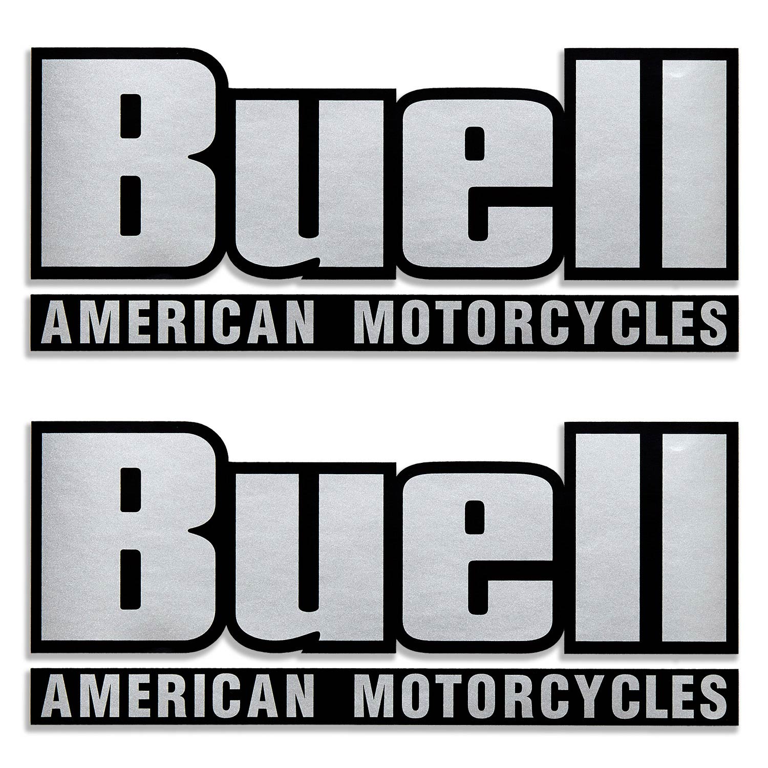Buell motorcycle decals, two tone, many colors | Stickerhauz