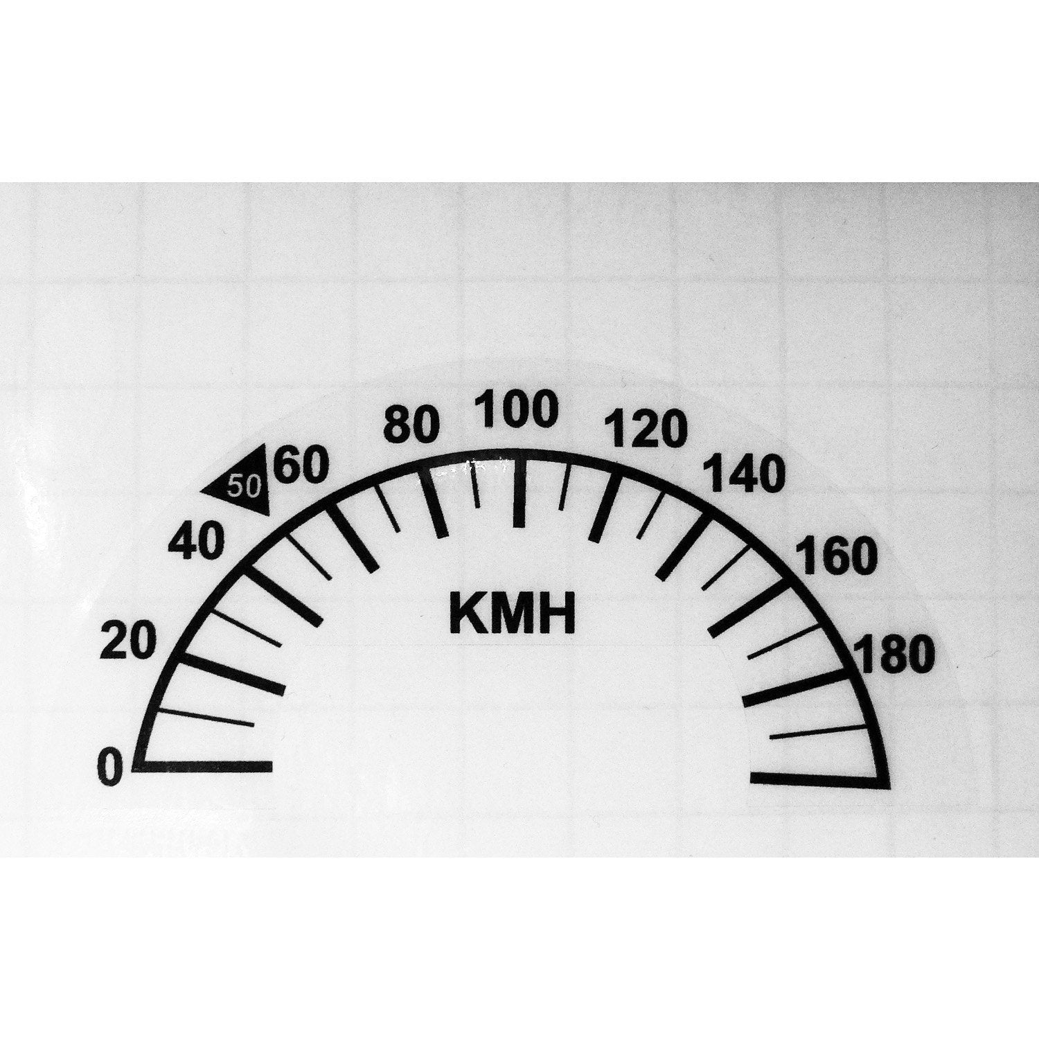 Harley-Davidson Speedometer Conversion Sticker | Stickerhauz