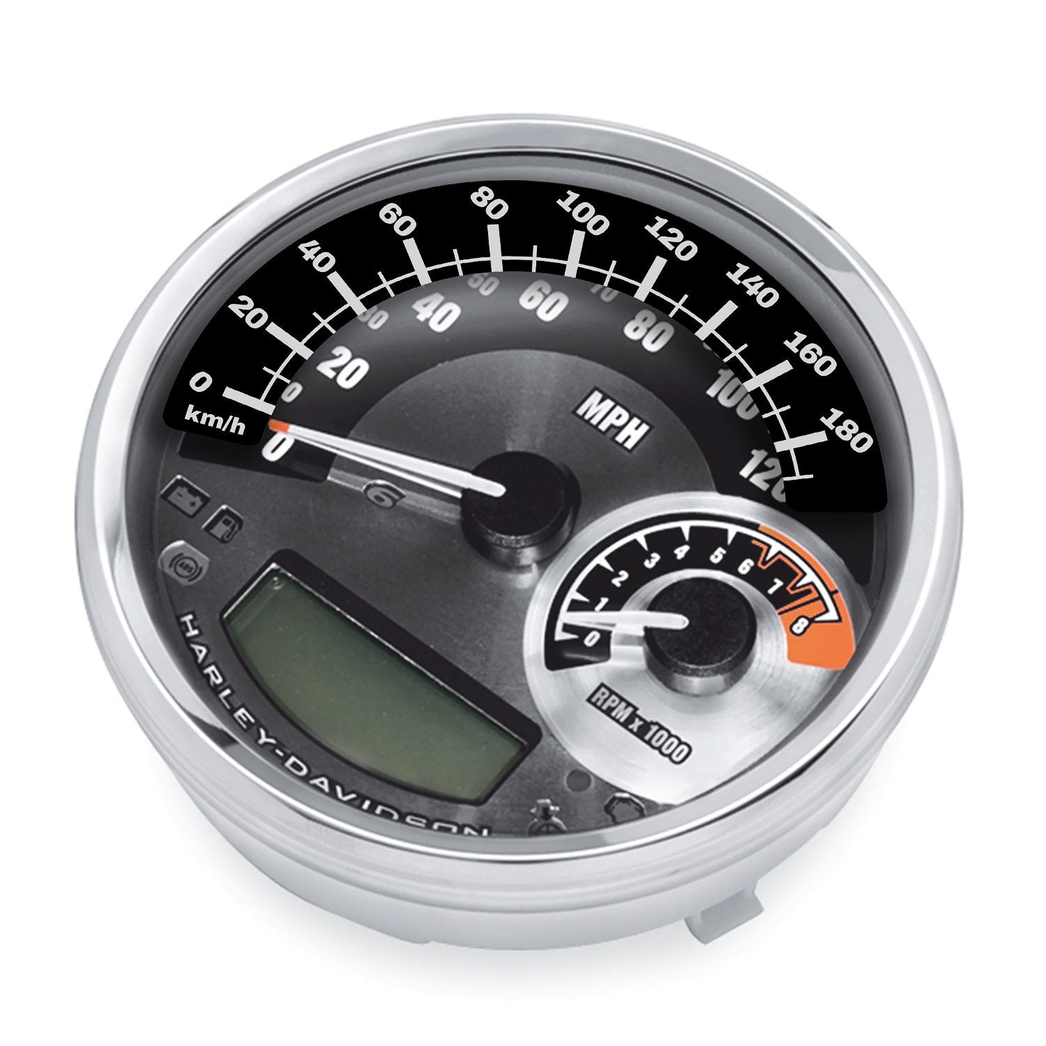 Harley-Davidson Speedometer Conversion Sticker | Stickerhauz