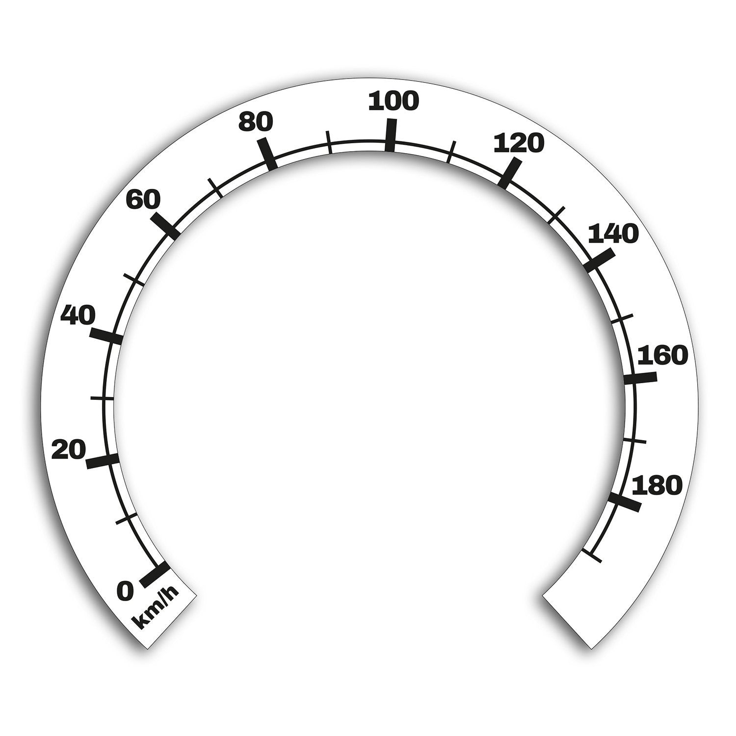 Harley-Davidson Speedometer Conversion Sticker | Stickerhauz
