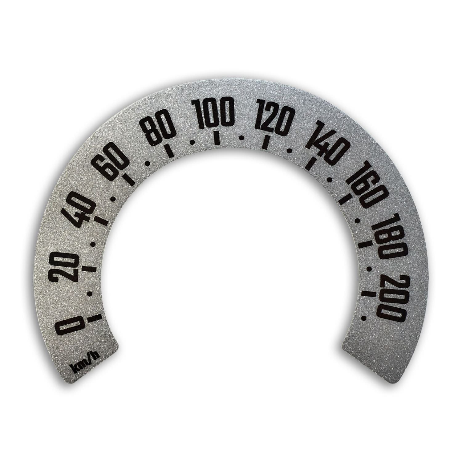 Harley-Davidson Speedometer Conversion Sticker | Stickerhauz