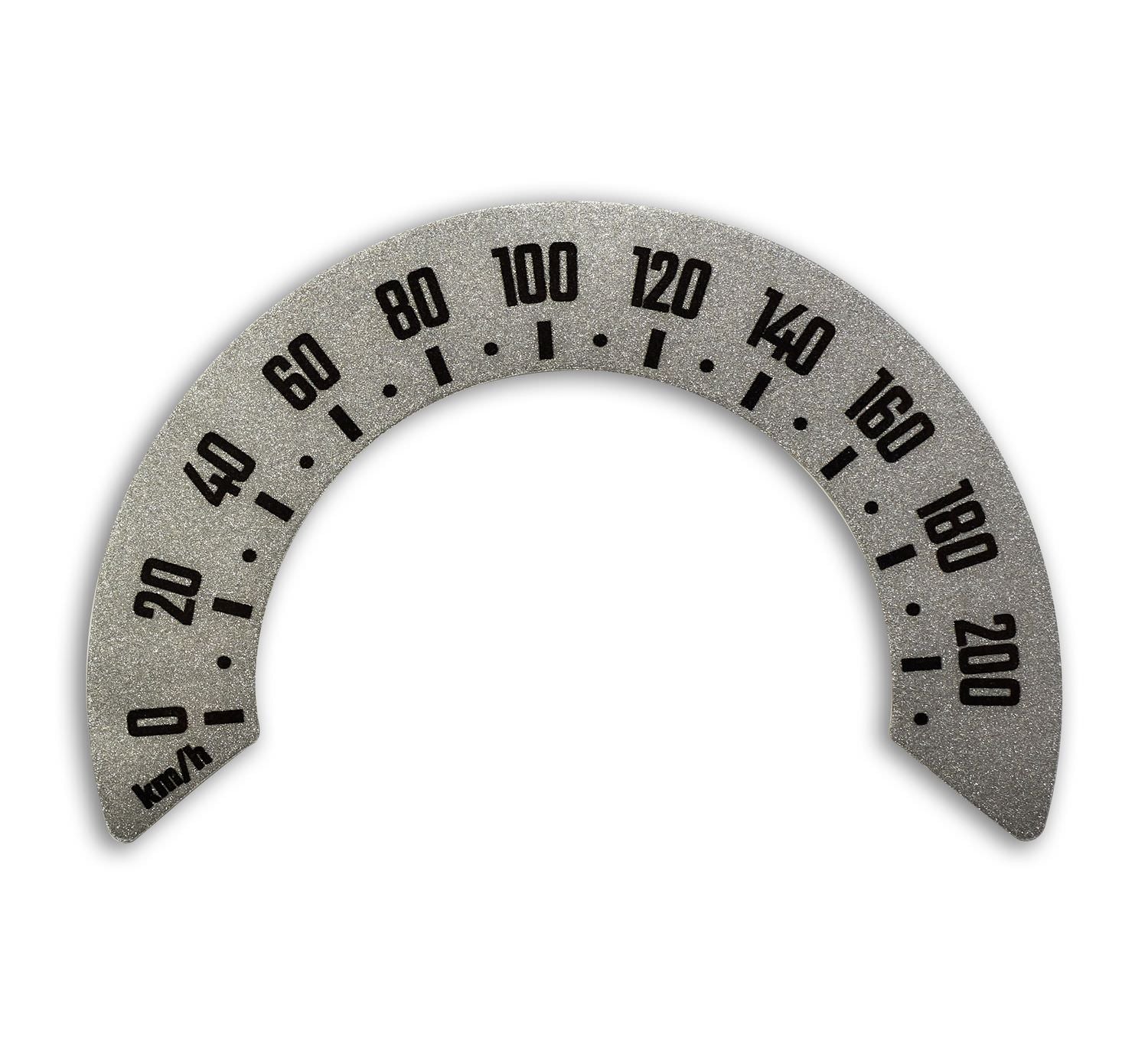 Harley-Davidson Speedometer Conversion Sticker | Stickerhauz